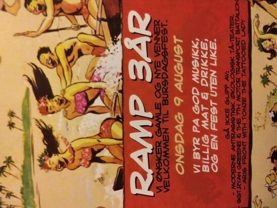 Ramp Pub & Spiseri, Trondheim - Restaurant menu, prices and reviews