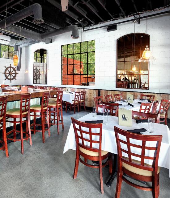 Topsail Restaurant & Bar, Mount Pleasant - Restaurant menu, prices and ...