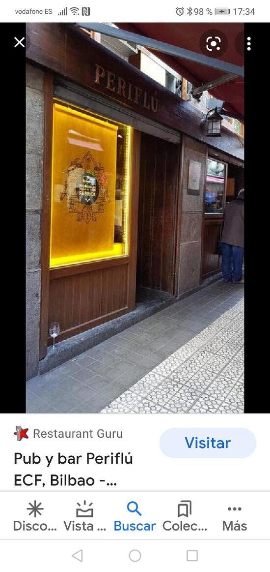 PERIFLU BAR, Bilbao - Menú del restaurante, precios y reseñas