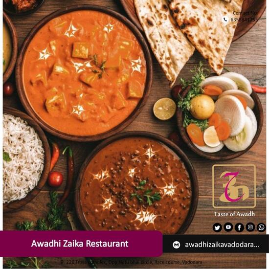 Awadhi zaika Restaurant establishment, Vadodara – menu, prices & reviews