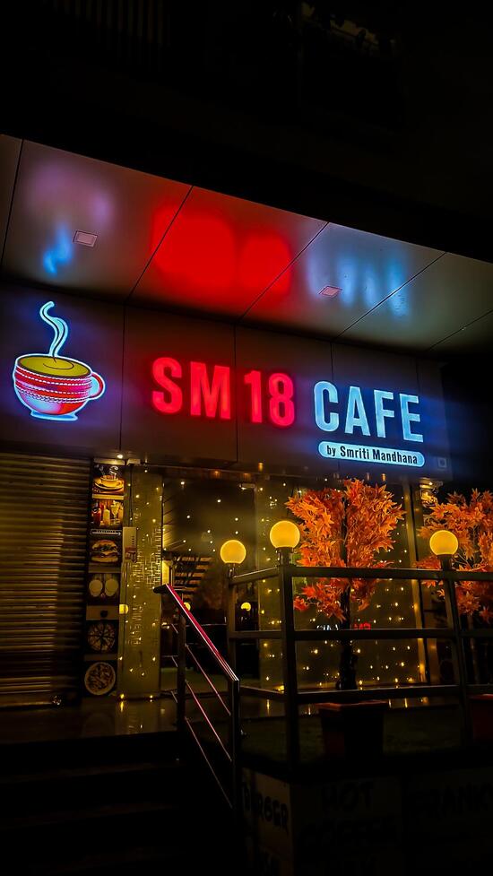 SM 18 Cafe By Smriti Mandhana, Sangli Miraj Kupwad - Restaurant menu ...