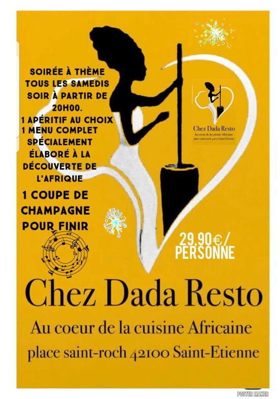 Chez dada resto, Saint-Étienne - Menu du restaurant, prix et avis
