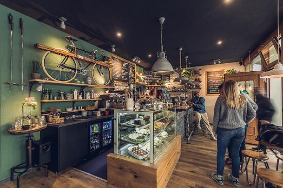 Menu da Velo Cafe, Interlaken