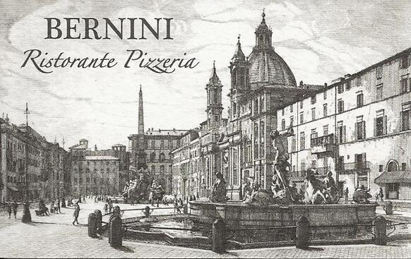 Menu at Bernini Ristorante, Rome