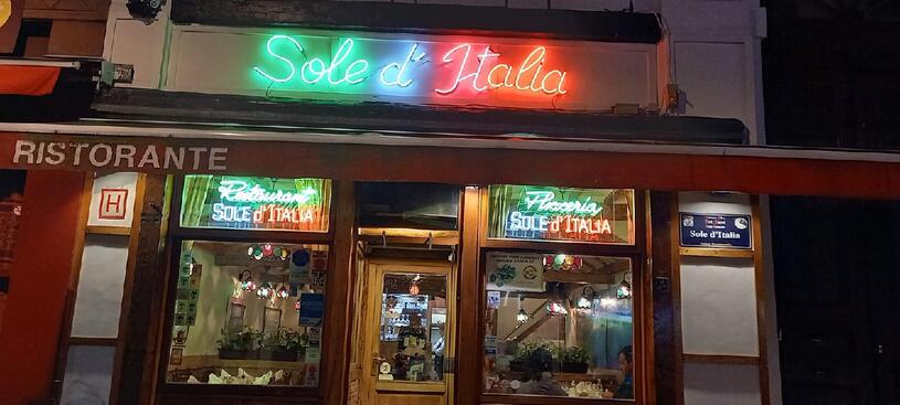 Sole d'Italia, Bruxelles - Menu du restaurant, prix et avis