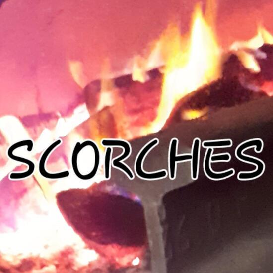 Menu at Scorchers restaurant, Orford