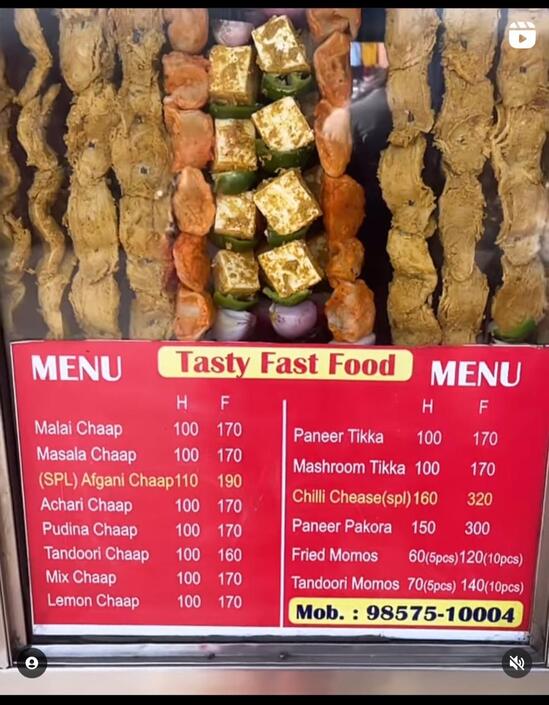 Tasty Fast Food, Mandi - Restaurant menu, prices and reviews