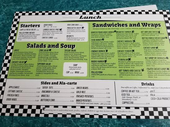 Trish's Red Bird Cafe, Dayton - Restaurant menu, prices and reviews