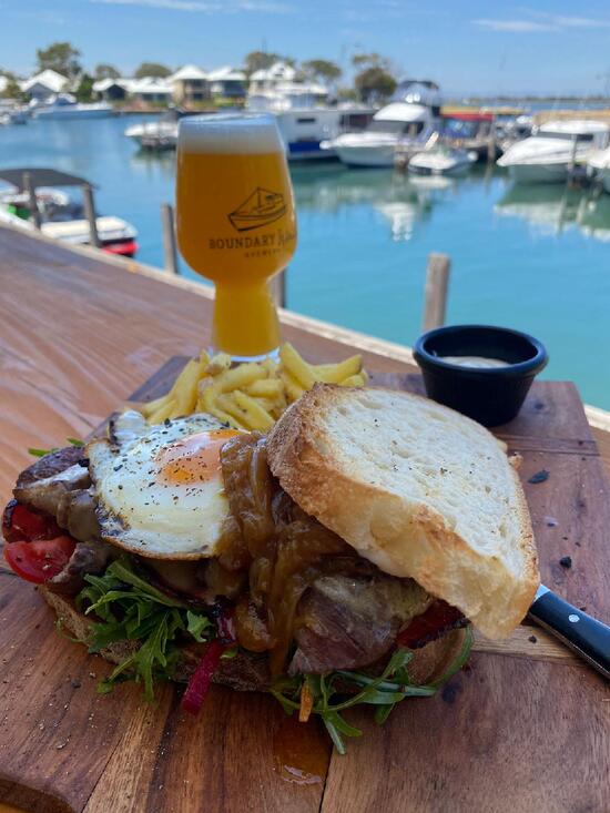 Boundary Island Brewery, Halls Head - Restaurant menu, prices and reviews
