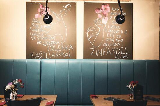 Zinfandel Food & Wine Bistro, Split - Restaurant menu, prices and reviews