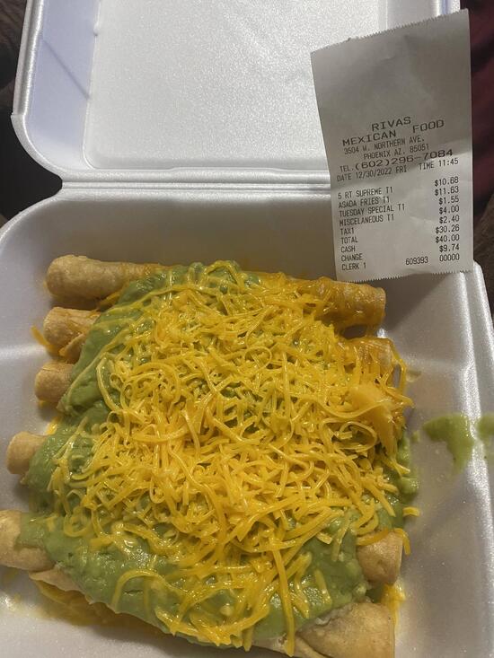 Rivas Mexican Food, Phoenix - Restaurant menu, prices and reviews