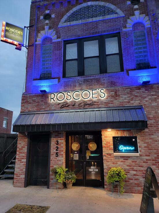 Menu at Roscoe's Bar & Grill, Carthage, 325 E 4th St