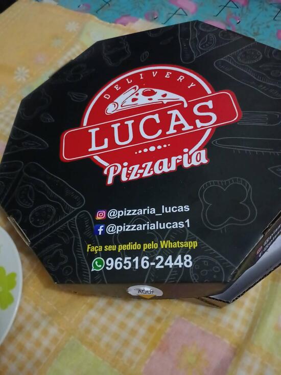 Pizzaria Lucas Pizzaria (Brasilândia), São Paulo - Menu do restaurante ...