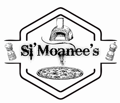 Menu at Si' Moanee's Pizza restaurant, Meyerton