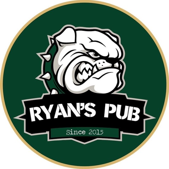 Menu at Ryan's Pub, Bucharest