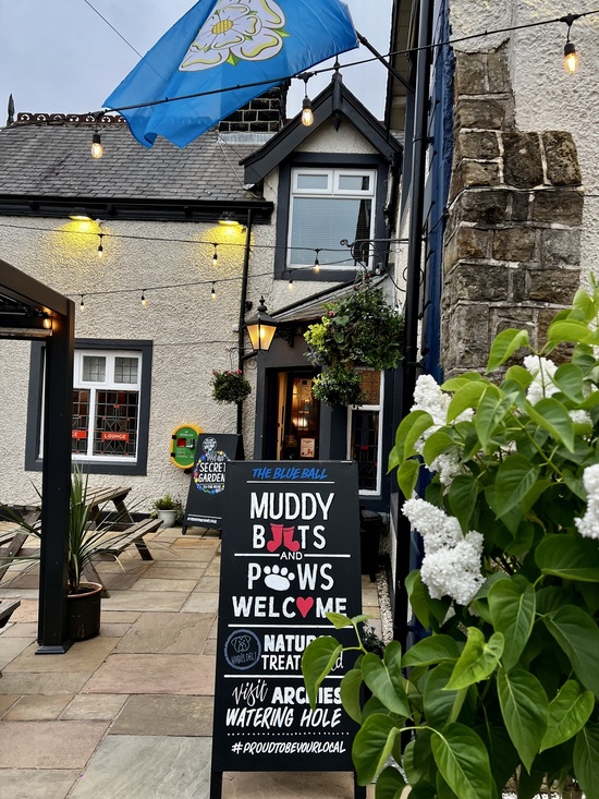 Menu at The Blue Ball Inn pub & bar, Sheffield, Blue Ball Inn