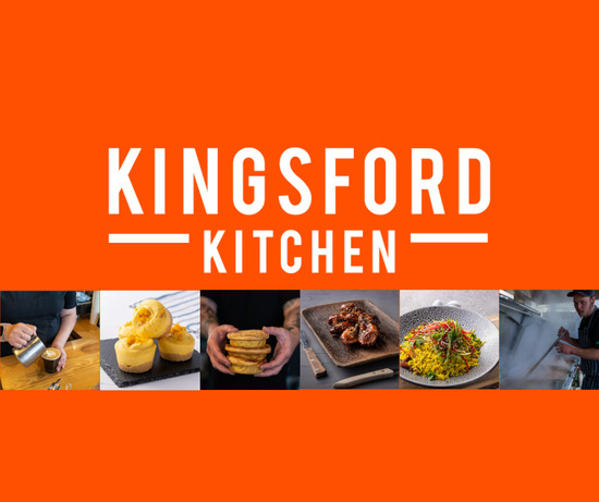 Menu at Kingsford Kitchen coffee house, Rangiora