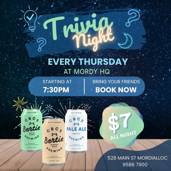 The Epsom, Mordialloc - Restaurant menu, prices and reviews