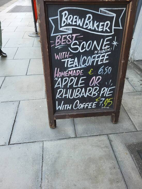 Brewbaker Cafe, Dublin - Restaurant menu, prices and reviews