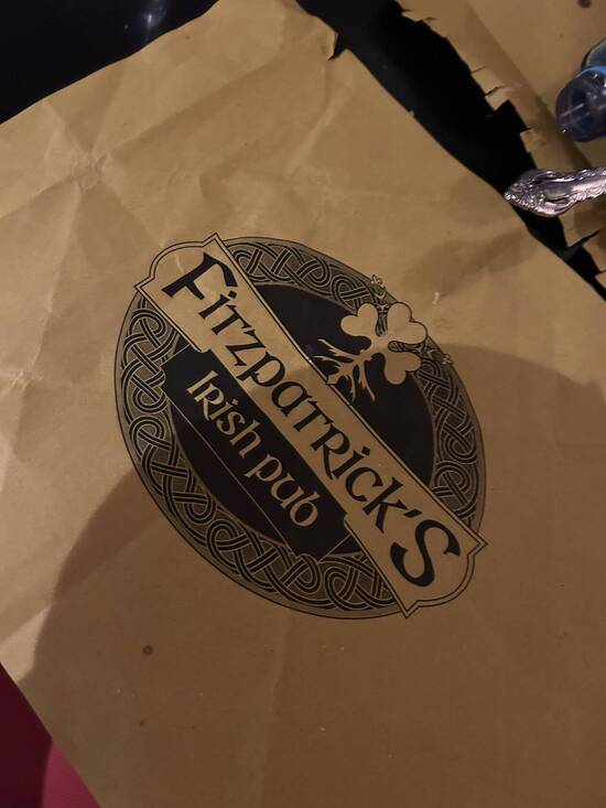Fitzpatrick's Irish Pub & Restaurant, Florence - Restaurant menu ...