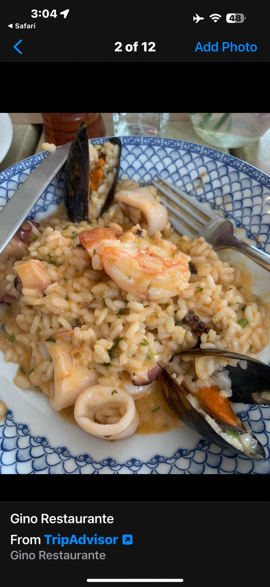 Gino Restaurante Italiano, Rio de Janeiro - Restaurant menu, prices and ...