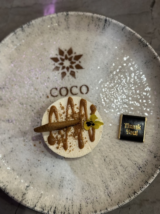 COCO Canary Wharf, London - Restaurant menu, prices and reviews