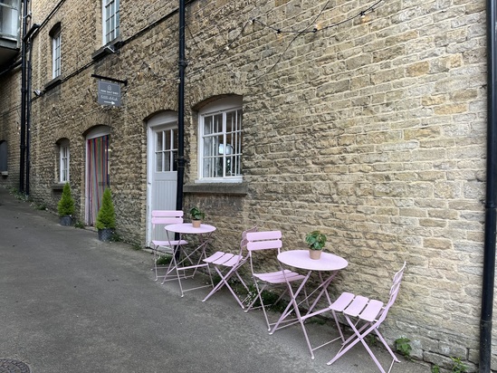 Menu at Pink Salt Shed cafe, Chipping Norton