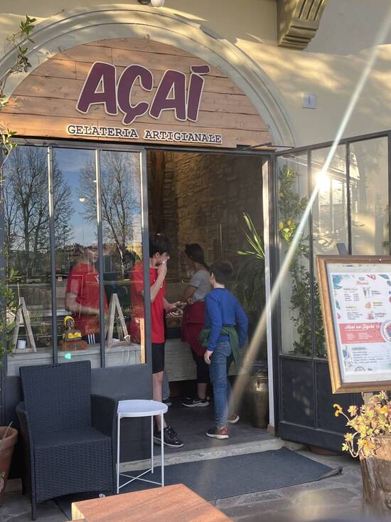 Acai Gelateria Artigianale, Florence - Restaurant menu, prices and reviews