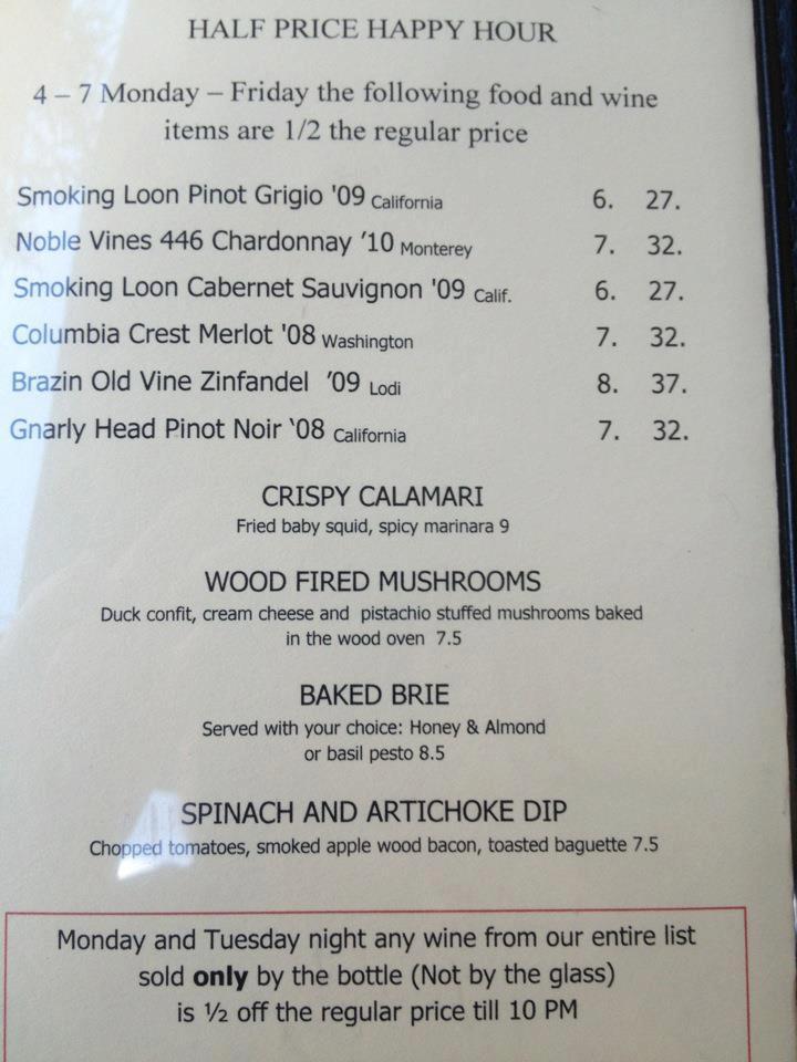 Menu at Bayou pub & bar, Memphis
