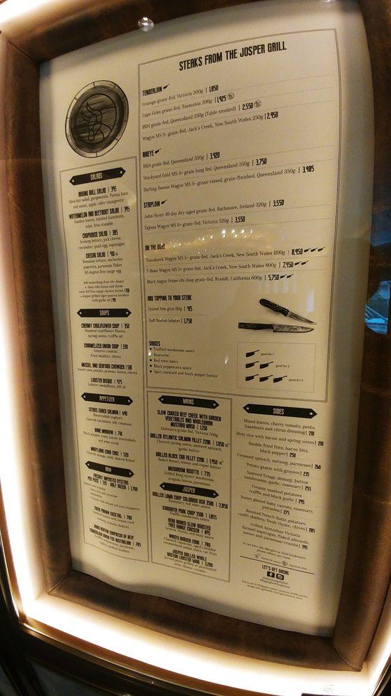 Menu at Raging Bull Chophouse & Bar, Taguig