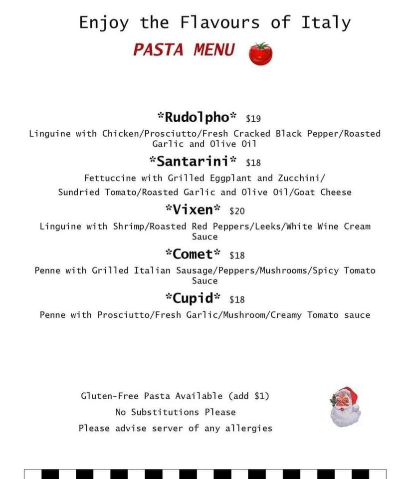 Menu at The Hungry 7 restaurant, Perth