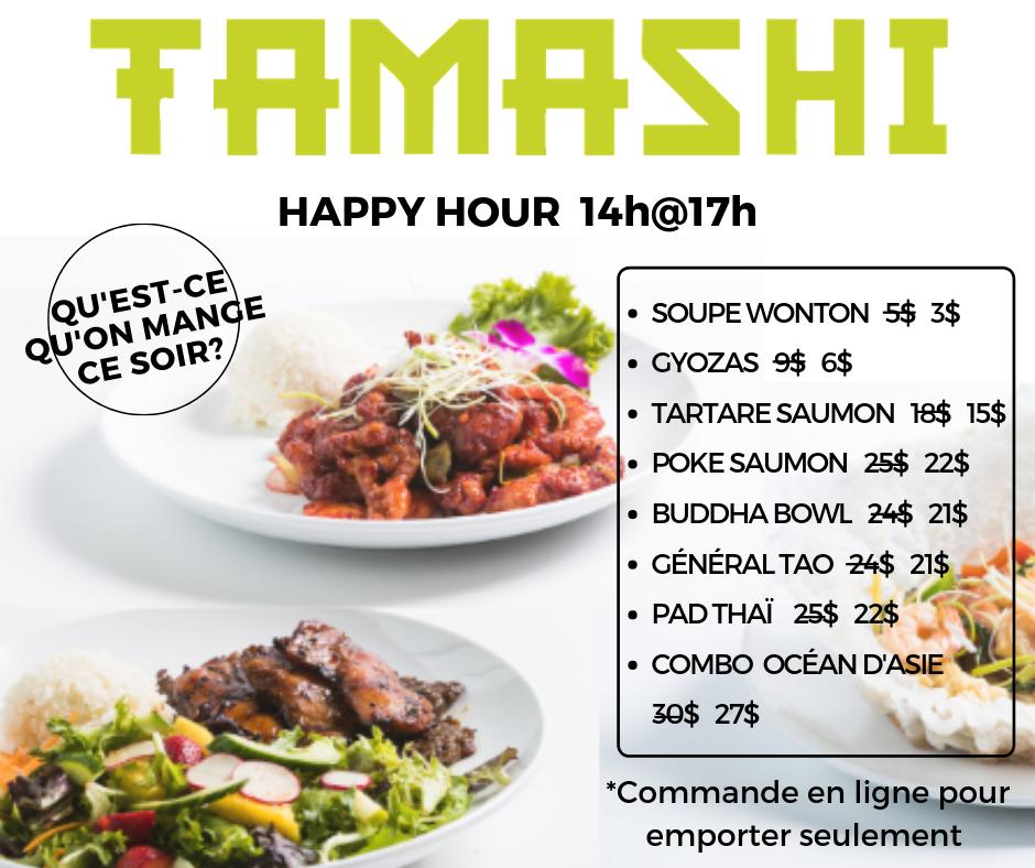 Menu au Restaurant Kyomi Laval, Laval