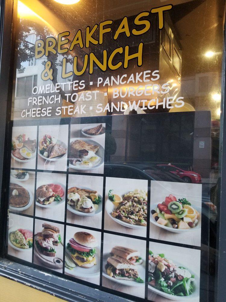 Menu at Taylor Street Coffee Shop restaurant, San Francisco
