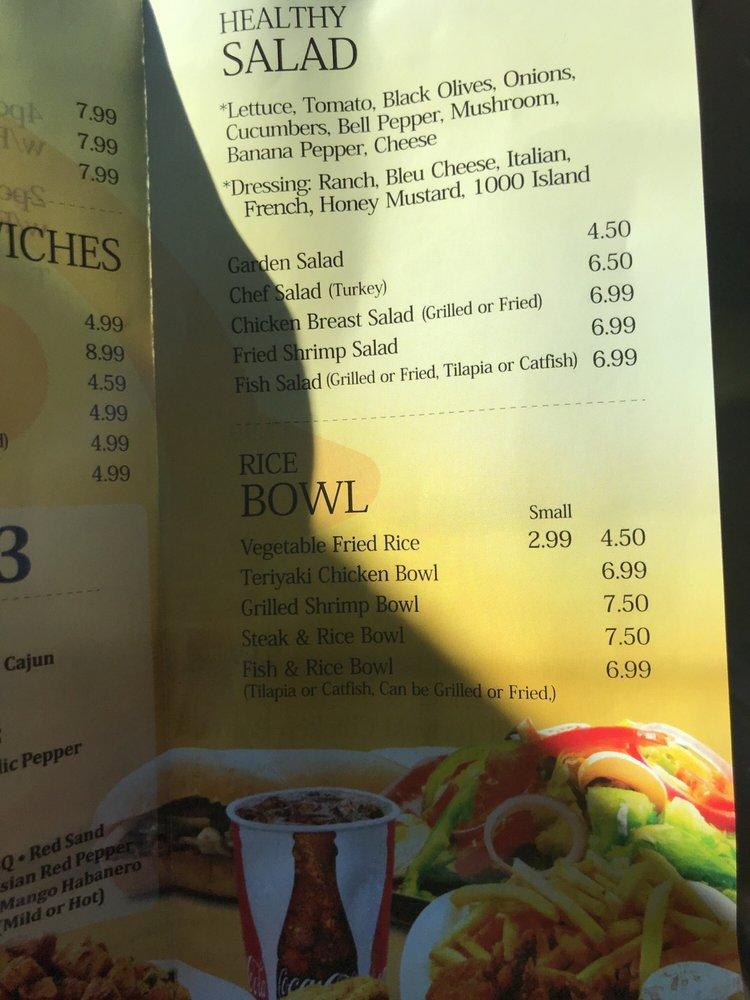 Menu at Wing Spot restaurant, Hamilton Township