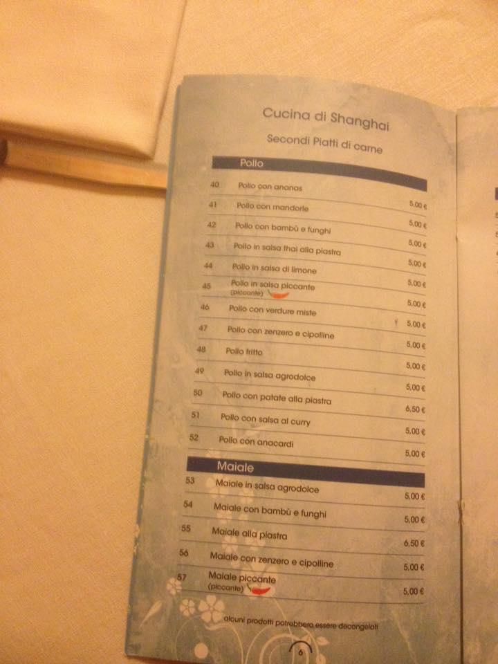 Menu da Santa Lucia pizzeria, Nerviano, Piazza Alessandro Manzoni 15