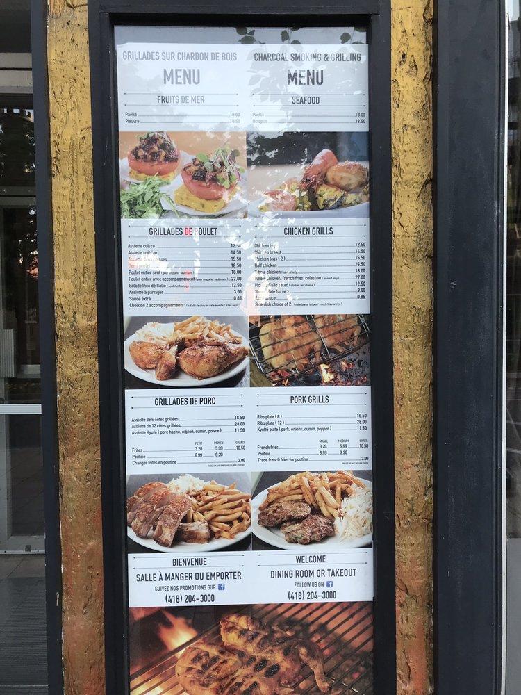 Menu au Grillades Pico Loco - Rôtisserie Portugaise BBQ, Québec