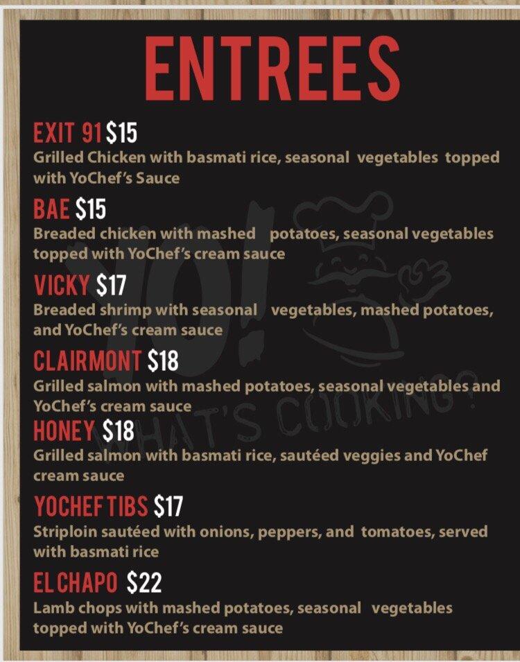 Menu at Yo! Chef What's cooking? restaurant, Atlanta, Buford Hwy NE ...