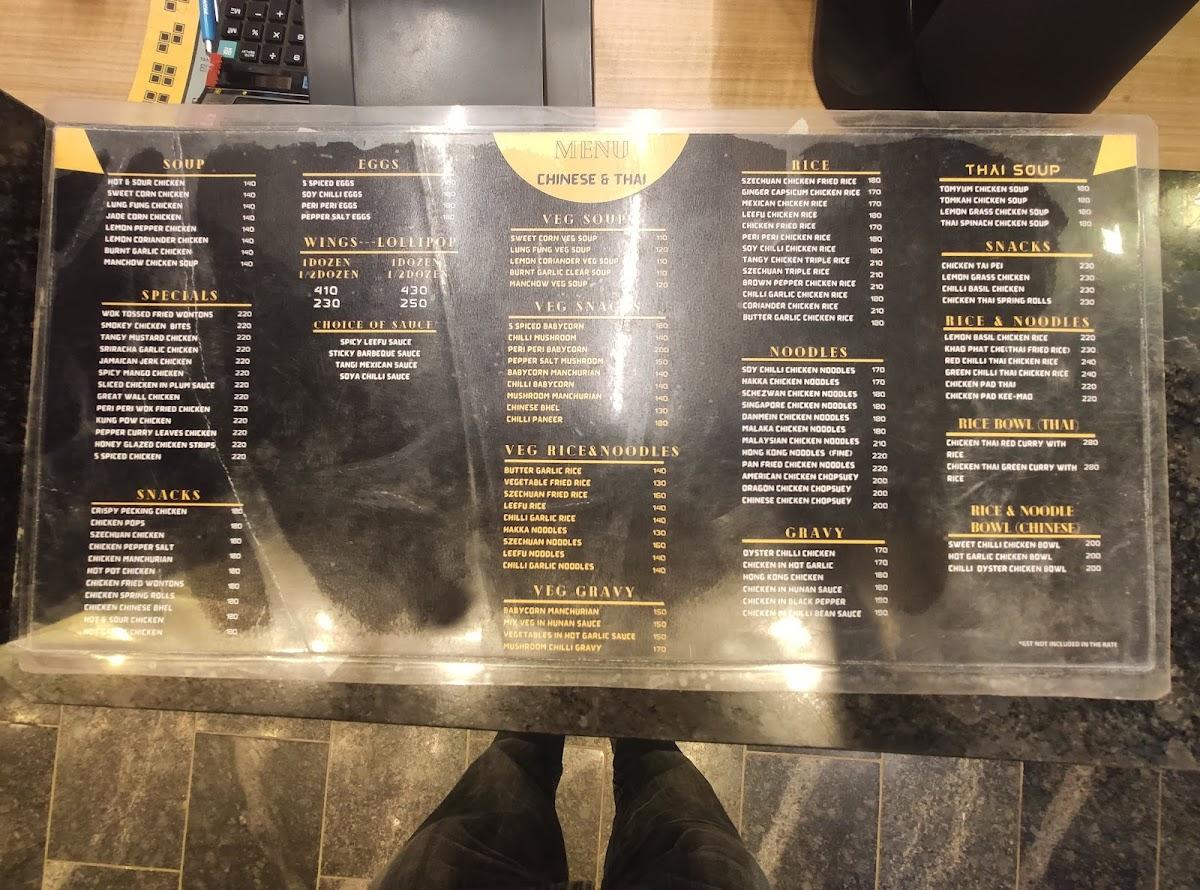 Menu at KANARA SCOOPS (IDEAL ICECREAM), Bengaluru