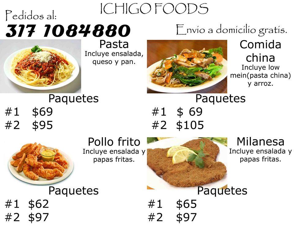 Menu at Ichigo Foods, Autlán, autlán