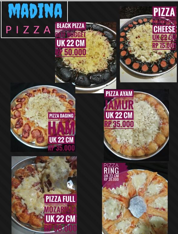 Menu at MADINA pizza Batam restaurant, Batam