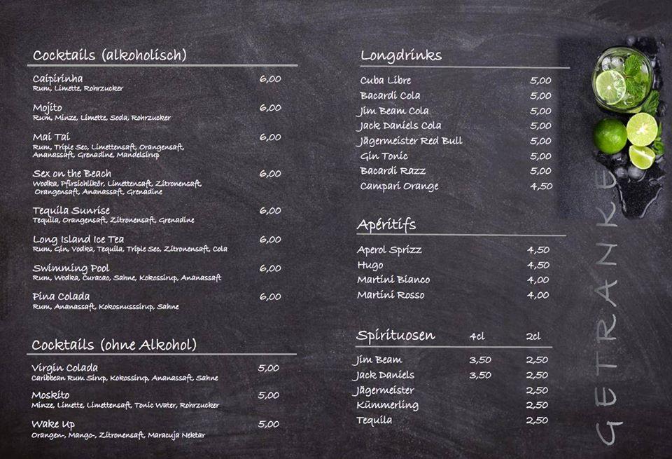 Menu at Bistro Mavi Ay, Eichwalde