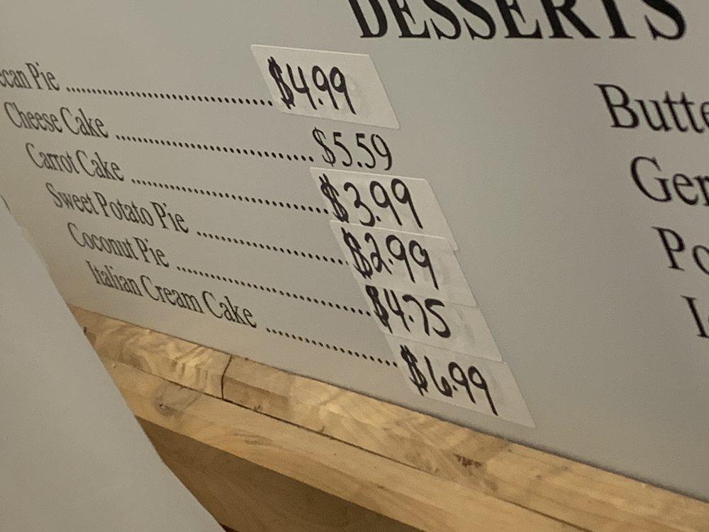 Menu at Florida's Kitchen BBQ, Livingston