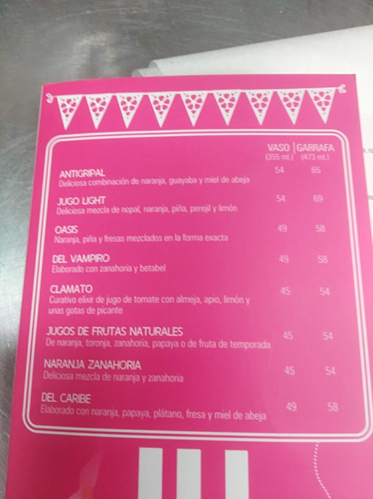 Menu at Barrigas Campestre, Ciudad Juarez, Boulevard Manuel Gómez Morín ...
