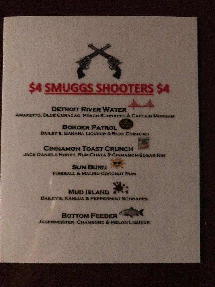Menu at Smuggler's Run Wyandotte pub & bar, Wyandotte