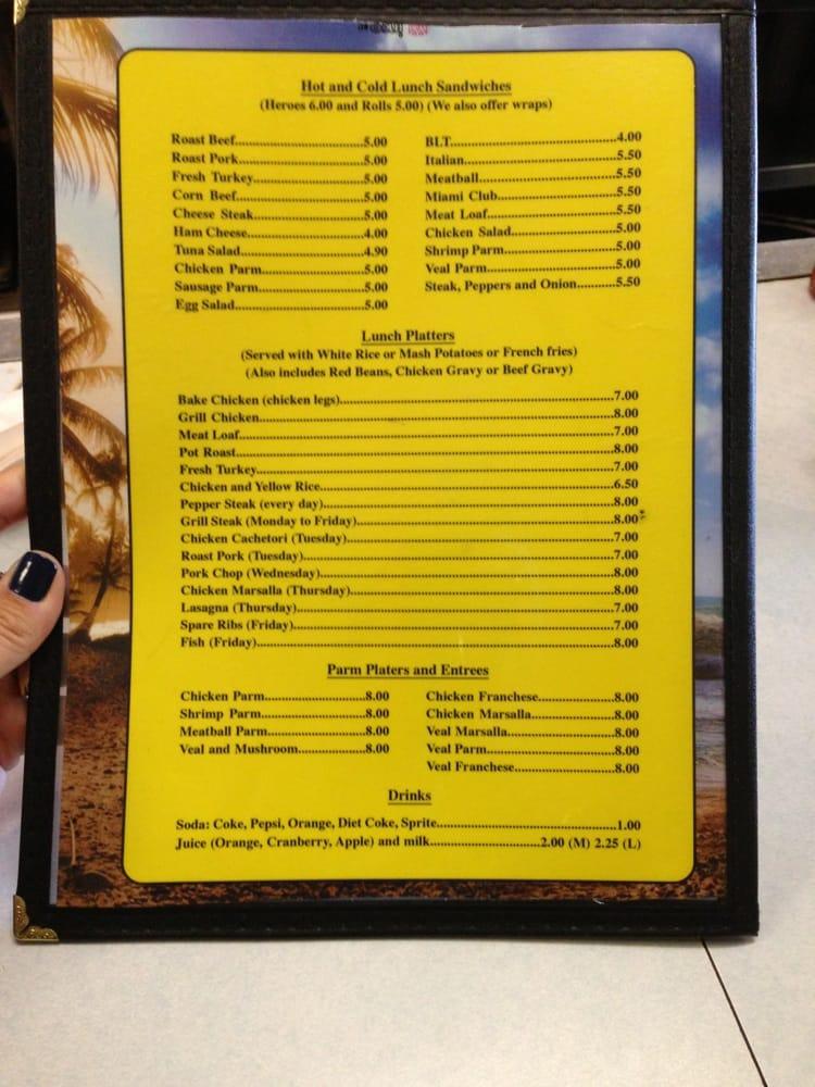 Menu at Five Star Coffee Shop restaurant, Teaneck