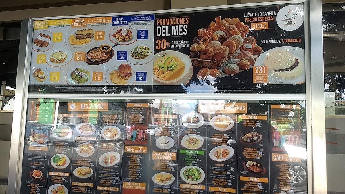 Menu at Madero Restaurante - Irapuato, Irapuato