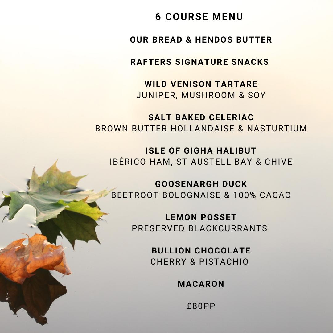 Menu at Riverside House Hotel restaurant, Bakewell, Fennel St