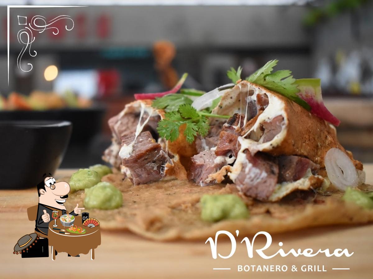 D´Rivera Botanero & Grill, Santa Catarina - Menú del restaurante ...