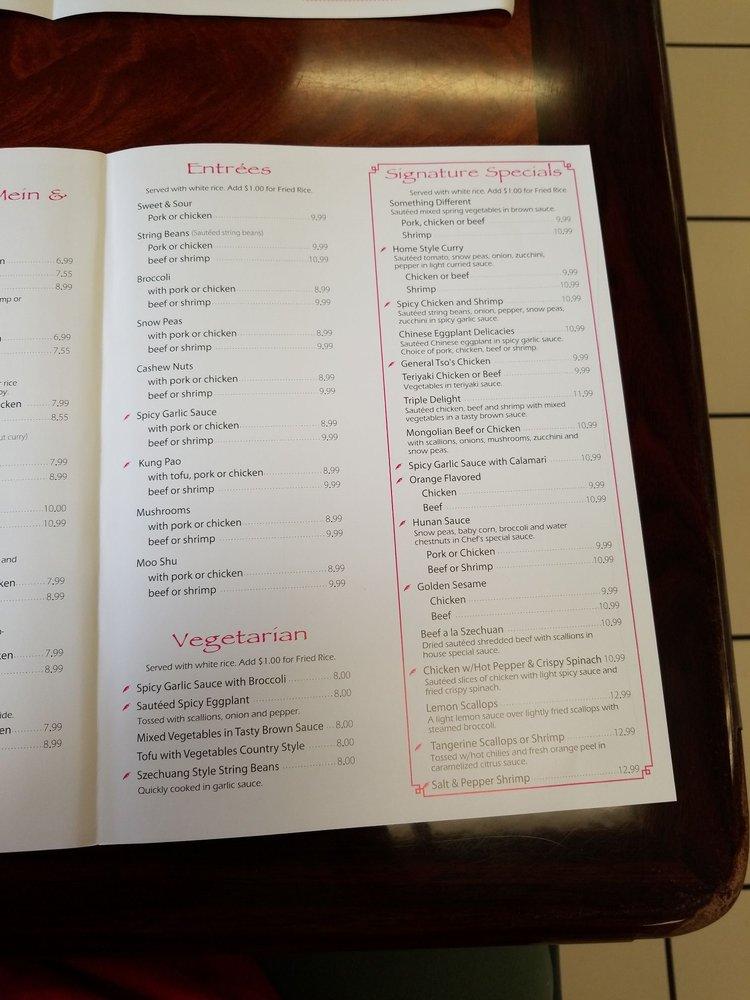 Menu at Sally's Kitchen restaurant, Fort Collins