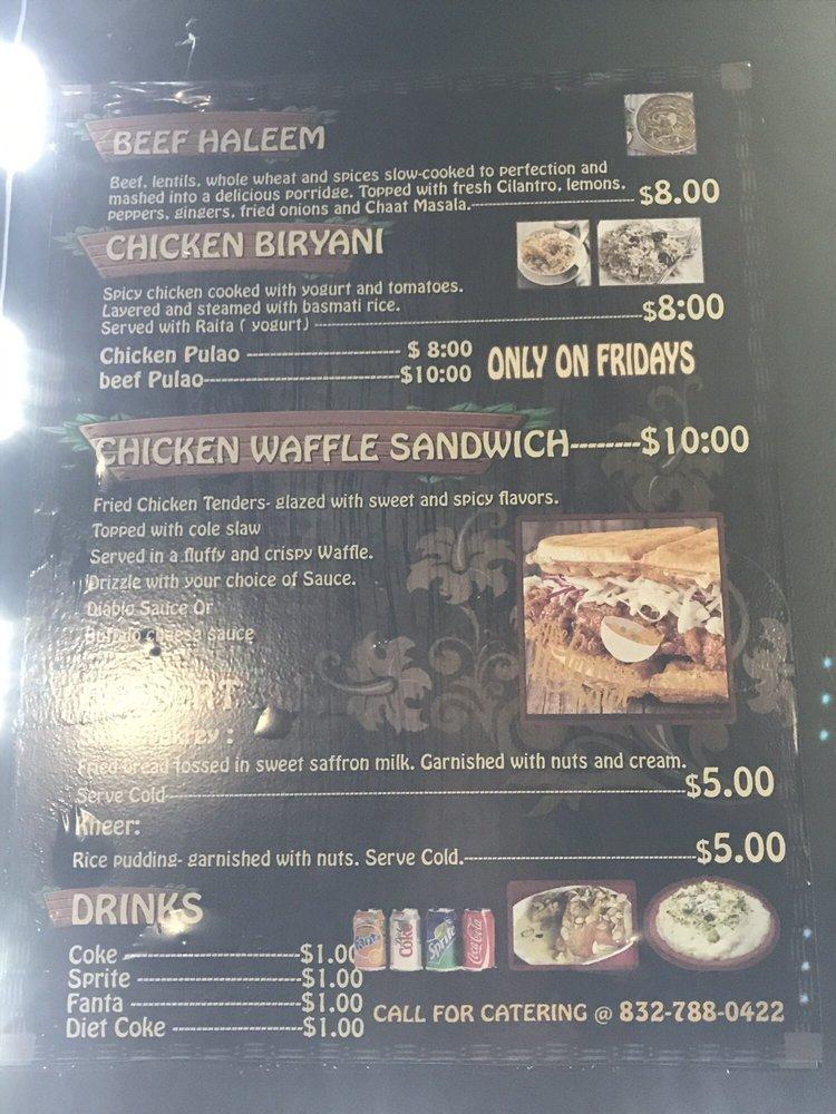 Menu at The Haleem Bowl (Food Truck) restaurant, Sugar Land
